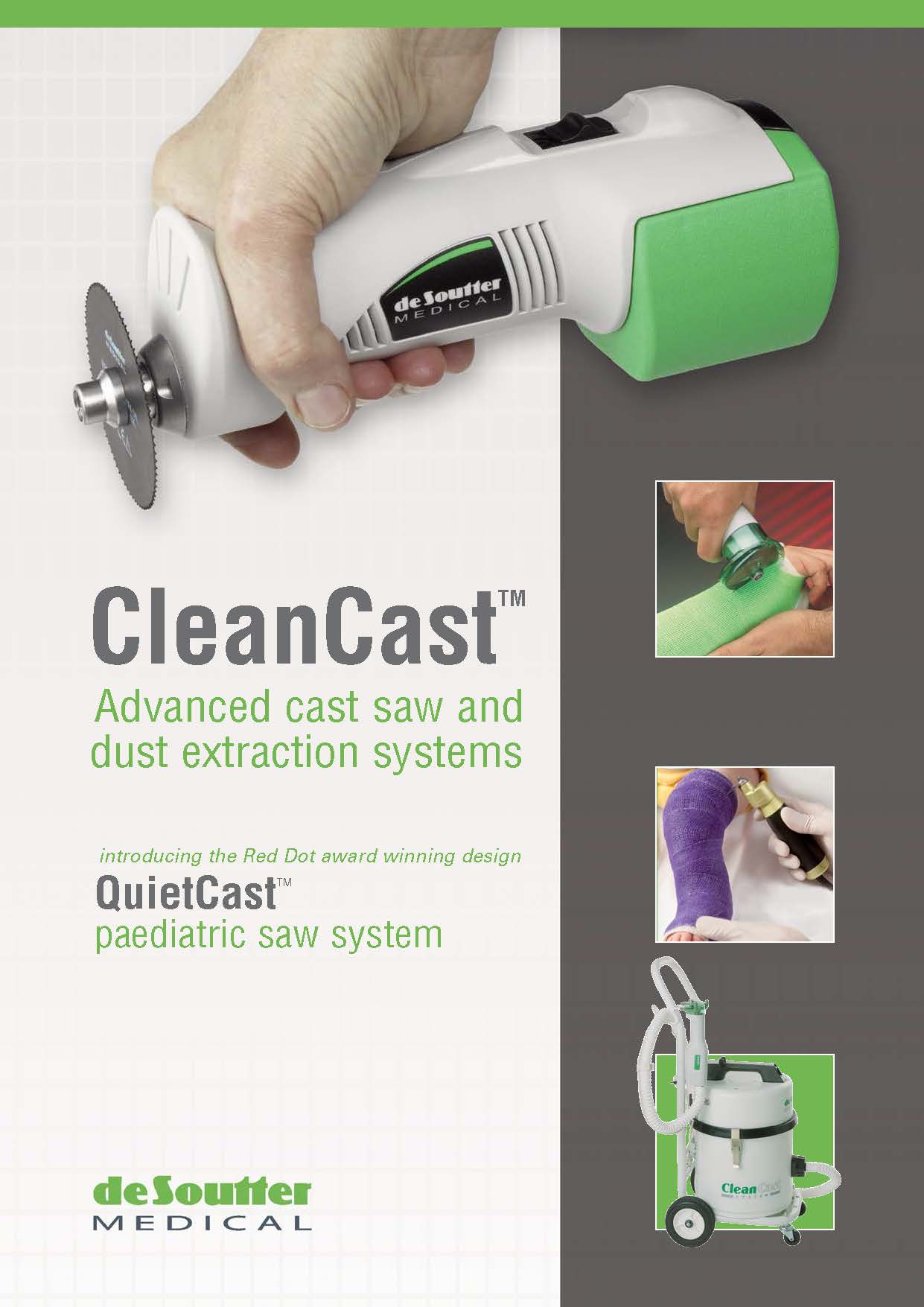 Electric Cast Saw Products DeSoutter Medical